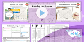Year 6 Line Graphs PlanIt Maths Lesson 1 (teacher made)