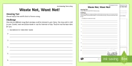 Sort the Waste Recycling Sorting Worksheet | Twinkl - Twinkl