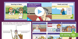 FREE! - 3-6 The Life of Queen Elizabeth II PowerPoint