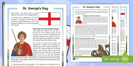St. George's Day Word Search | Saint George (teacher made)
