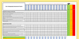 Australian Curriculum Year 5 Geography Assessment Tracker