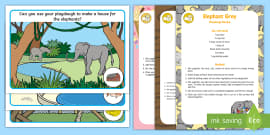 FREE! - Zoo Playdough Mats (teacher made)