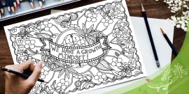 FREE! - ASDA Better Starts: Summer Mindfulness Colouring