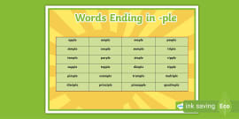 Words Ending in -oke Word Mat (teacher made) - Twinkl