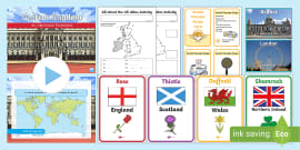 Landmarks of The United Kingdom Display Photos - Twinkl