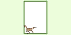 FREE! - Simple Blank Sticks Page Border | Page Borders | Twinkl