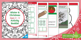 Winter and Christmas Activity Booklet (Ages 7 - 9) - Twinkl