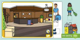 Golden Falcon Hotel Role Play Pack (teacher made) - Twinkl