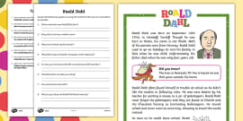 The history of Roald Dahl for Kids | Teaching Wiki