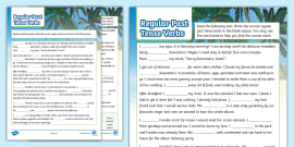 Change the Tense Worksheet (teacher made) - Twinkl