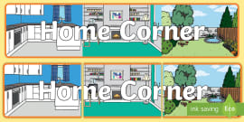 Dress-Up Area Display Banner (teacher made)