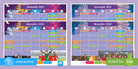 FREE! - Calendr Digwyddiadau Mis Hydref/October Events Calendar 2022