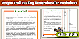 Oregon Trail Teaching Pack for 3rd-5th Grade