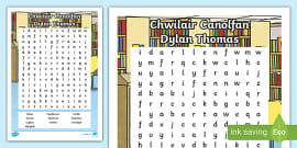 Dylan Thomas Centre Activity Pack - Twinkl Resource - Twinkl