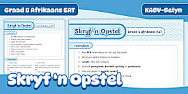 Ontkennende Vorm Werkkaart