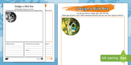Design a Birdhouse Activity | Design Technology - Twinkl