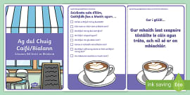 Going to a Cafe/Restaurant Scenarios and Social Scripts