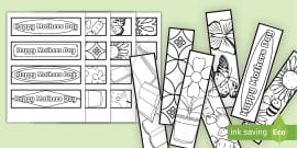 Mother's Day Bookmarks | Primary Crafts (teacher made)