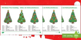 Christmas Word Mat English/German (l'enseignant a fait)
