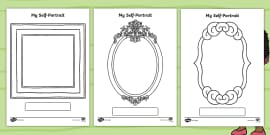 Self Portrait Frames - self portrait frames, self portrait, portrait ...