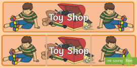 Toy Shop Role Play Editable Price Tags - Primary Resources