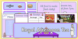 Tea Party Role Play Pack