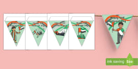 UAE National Day Bunting (teacher made) - Twinkl