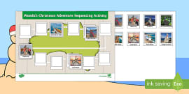 Christmas Colour By Numbers - 100 Square - 12 Days of Christmas