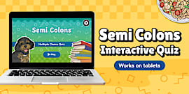 Colons, Semi-Colons and Single Dashes SPaG Quiz - KS2