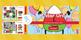 Urdd Centenary Display Pack (teacher made) - Twinkl