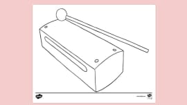 FREE! - Block of Flats Colouring Sheet | Colouring | Twinkl