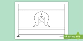 FREE! - Torres Strait Islander Flag Crepe Paper Craft