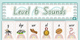 Aus Phonics - Level 5 Sound Mat