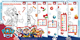 👉 PAW Patrol: Christmas Code Breaker Activity