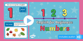 Numbers 1-20 PowerPoint - Maths Resource - Twinkl