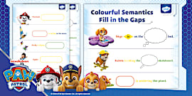 PAW Patrol Sentence Building Activity | Twinkl