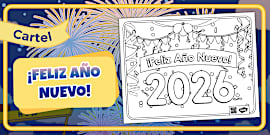 Actividad de escritura: ¡Feliz Año Nuevo!