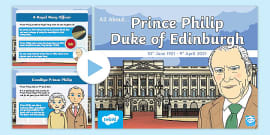 Prince Philip Colouring Poster - Primary Resources - Twinkl