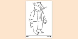 FREE! - Mr Darcy Colouring Sheet | Colouring Sheets - Twinkl