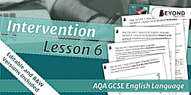 Sentence Stems - Paper 2 GCSE English Language