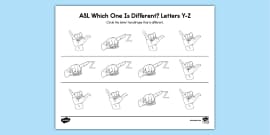 ASL Letter Q Maze Activity (teacher made) - Twinkl