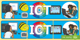 👉 ICT Area Display Word Posters (teacher made)