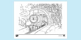 FREE! - Garda Traffic Checkpoint Colouring Sheet | Colouring Sheets