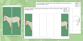 Igloo Folding Art Template (teacher made) - Twinkl