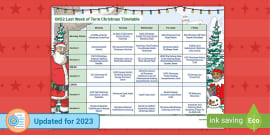 FREE! - KS2 First Week Back Activities | After Christmas Timetable