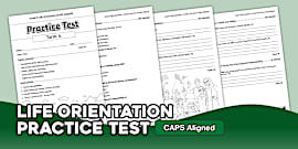 Grade 8 Life Orientation Assessment Term 1