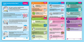 Weekly Learning Activities Pack Week 1 Age 5-6 - Twinkl