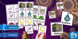 Ramadan Vocabulary Cards (teacher made)