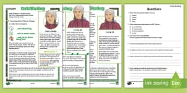 Planet Earth | Reading Comprehension Activity - Twinkl