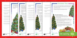 FREE! - Christmas History Worksheet Cloze Activity | KS2 Reading